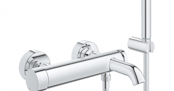 ΜΠΑΤΑΡΙΑ ΛΟΥΤΡΟΥ ESSENCE ΣΕΤ CHROME (25249001) GROHE | ONECERAMICA