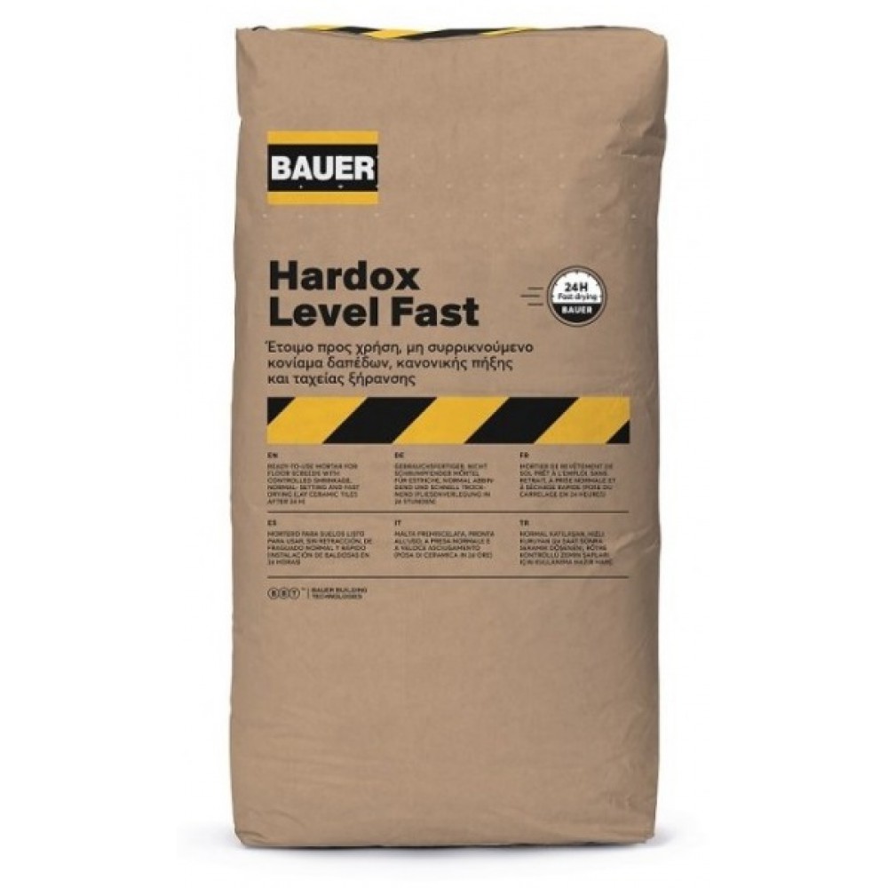 HARDOX LEVEL FAST ΕΠΙΠΕΔΩΤΙΚΟ ΤΣΙΜΕΝΤΟΚΟΝΙΑΜΑ ΓΙΑ ΓΕΜΙΣΜΑ ΔΑΠΕΔΩΝ (25KG ...